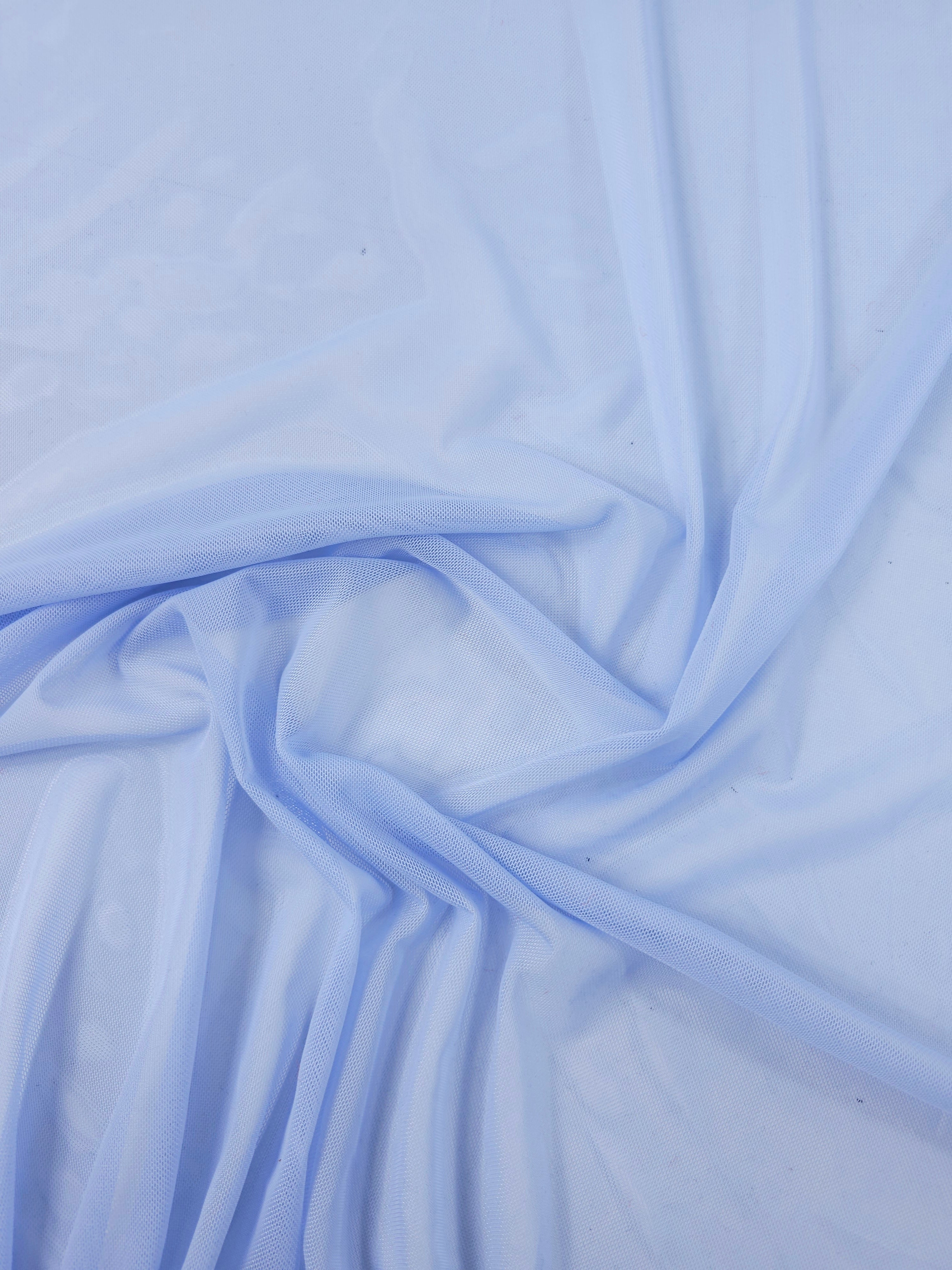 Cornflower Blue Mesh – Rainbow Fabrics